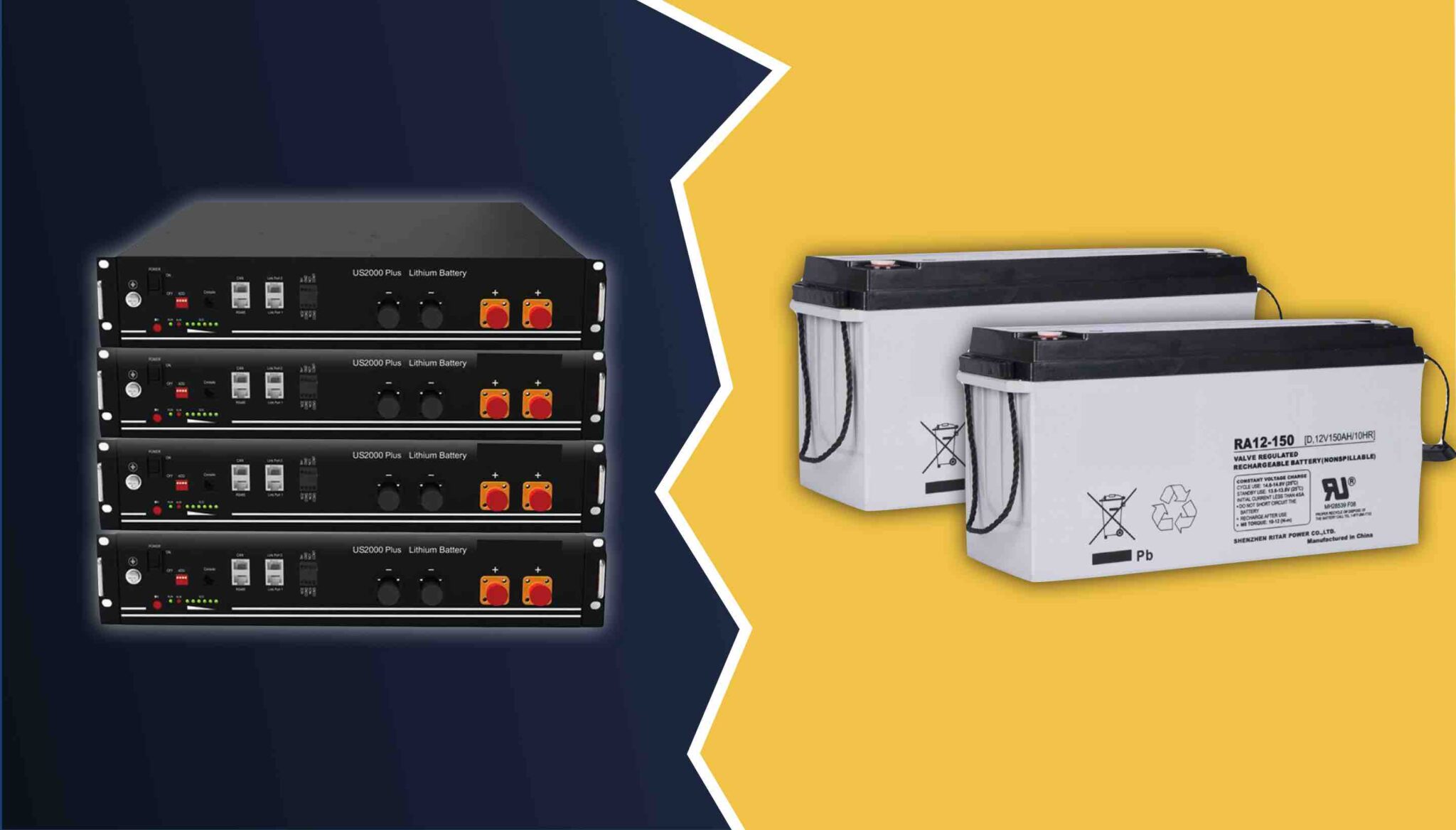 VERSUS: ION LITIO Y PLOMO ACIDO - Tienda Solar